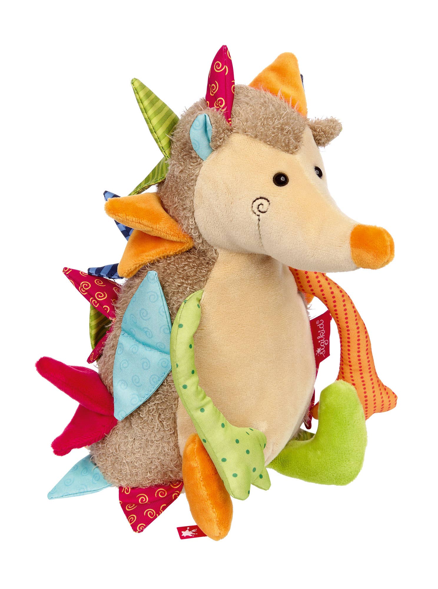 Patchwork Hedgehog Plush Toy – Solstad House